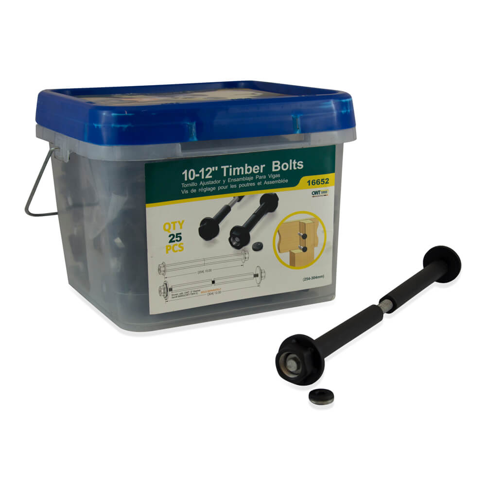 3/4 in. x 10 - 12 in. OWT Timber Bolts (25PK) - OZCO Building Products