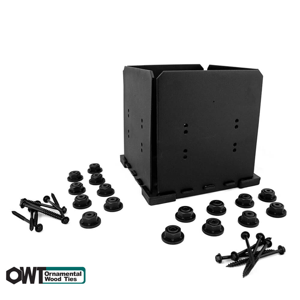 10x10 Ironwood Post Base - OZCO Building Products