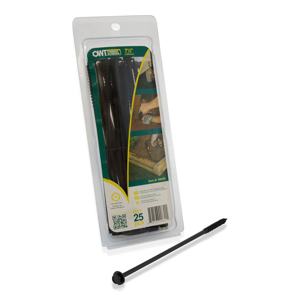 1/4 in. x 7-1/2 in. OWT Timber Screws - OZCO Building Products