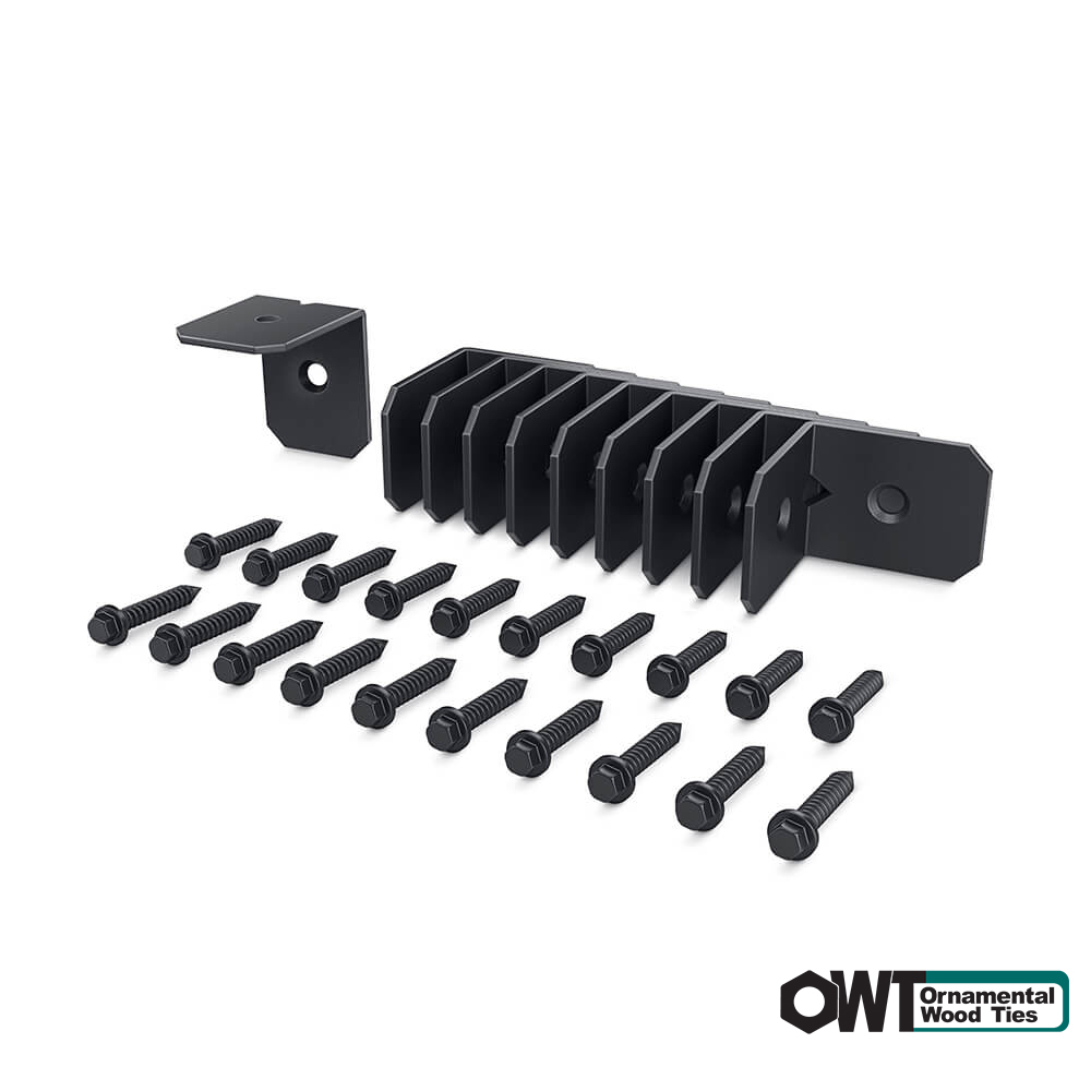 2 in. Rafter Clips Ironwood (10pk) - OZCO Building Products