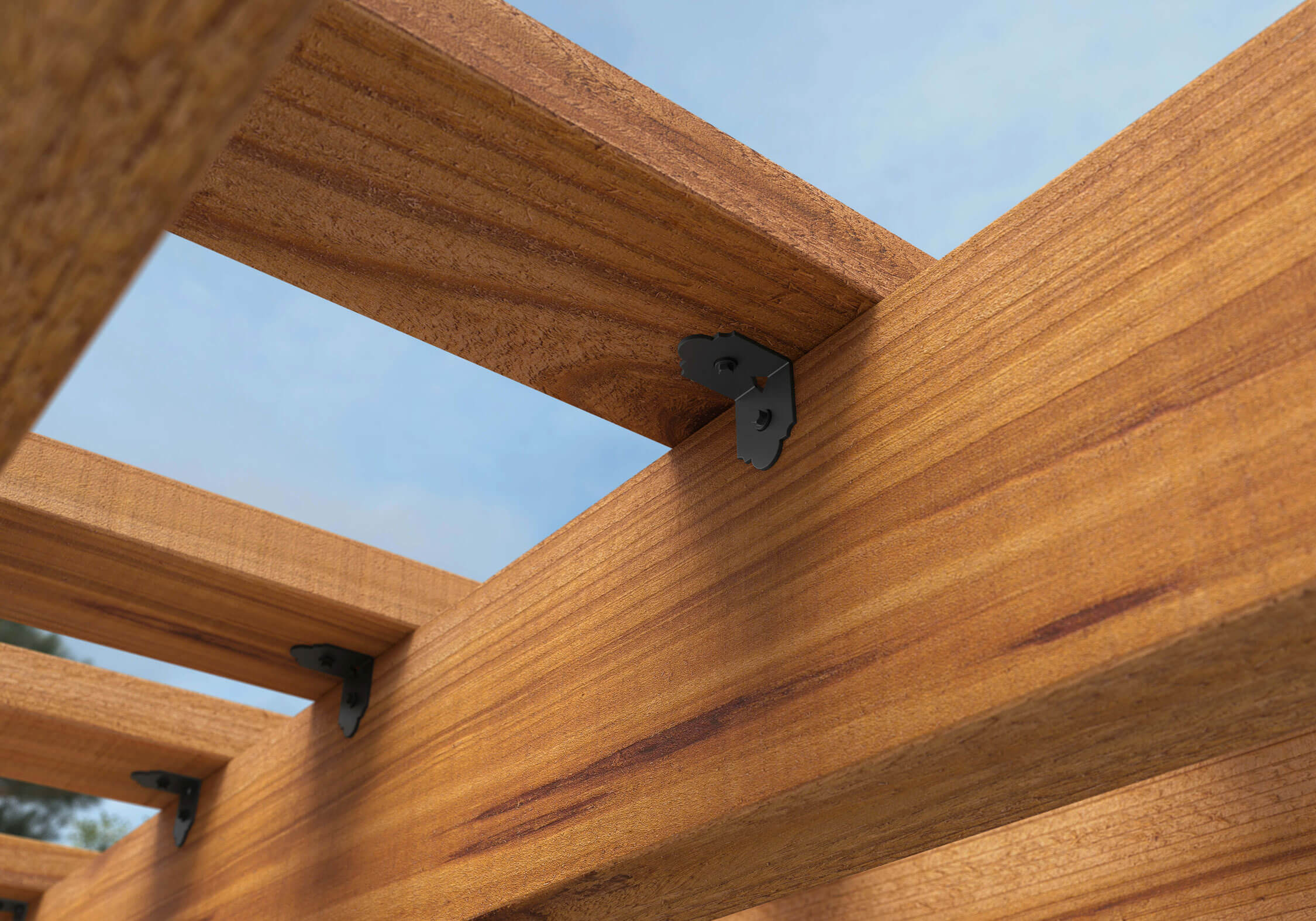 2 in. Rafter Clips Laredo Sunset (10pk) - OZCO Building Products