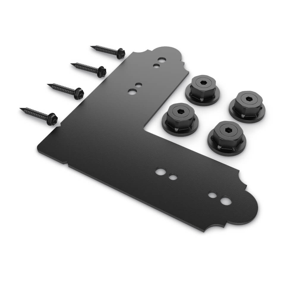 4 in. Flush Outside 90º with HCN Laredo Sunset - OZCO Building Products