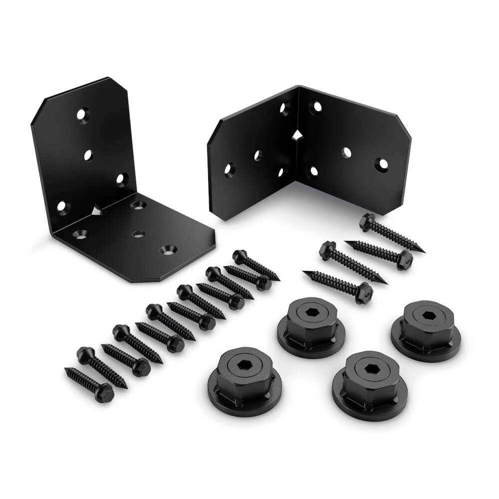 4 in. Rafter Clips Ironwood - OZCO Building Products