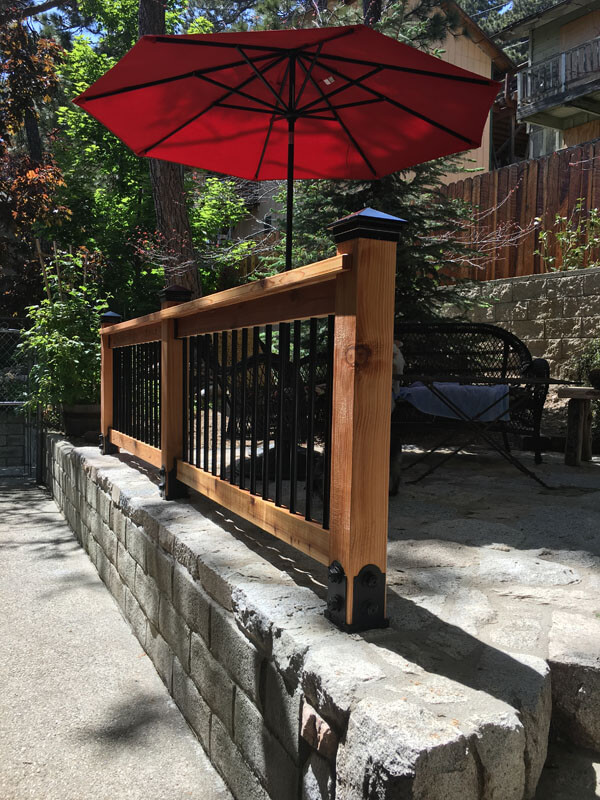 4x4 Laredo Sunset Post Base - OZCO Building Products