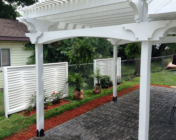 4x6 Laredo Sunset Post Base - OZCO Building Products