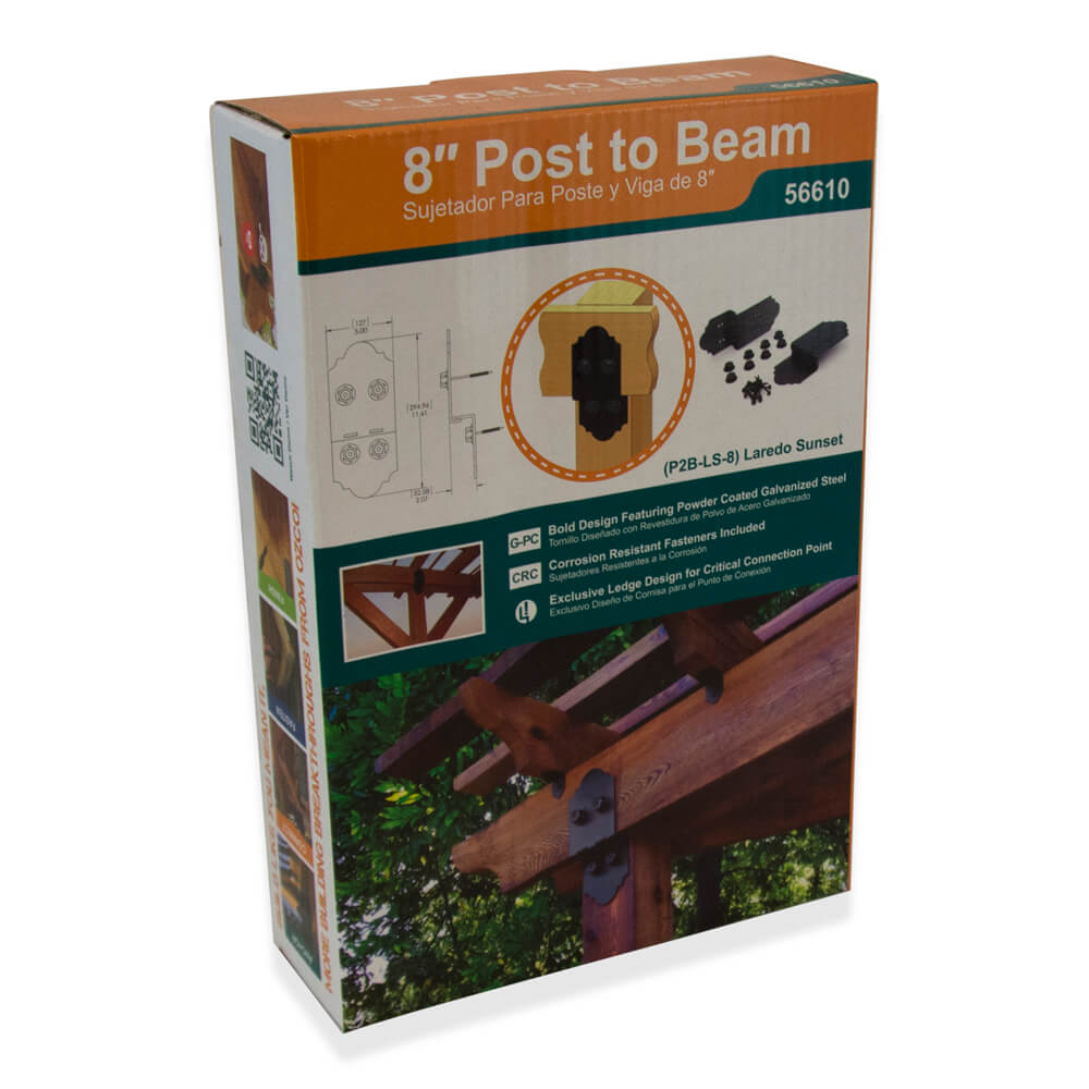 8 in. Post to Beam Laredo Sunset - OZCO Building Products