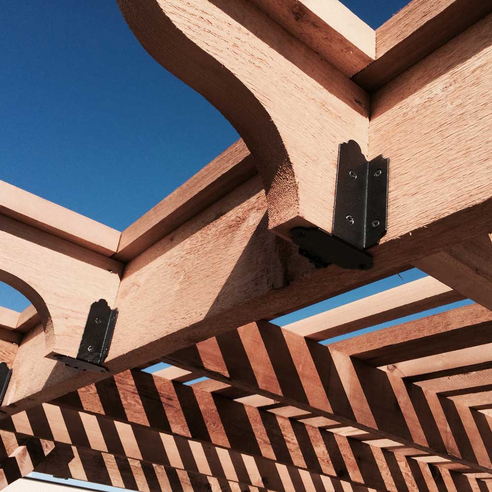 6 in. - 8 in. Joist Hanger Tab Connectors Laredo Sunset - OZCO