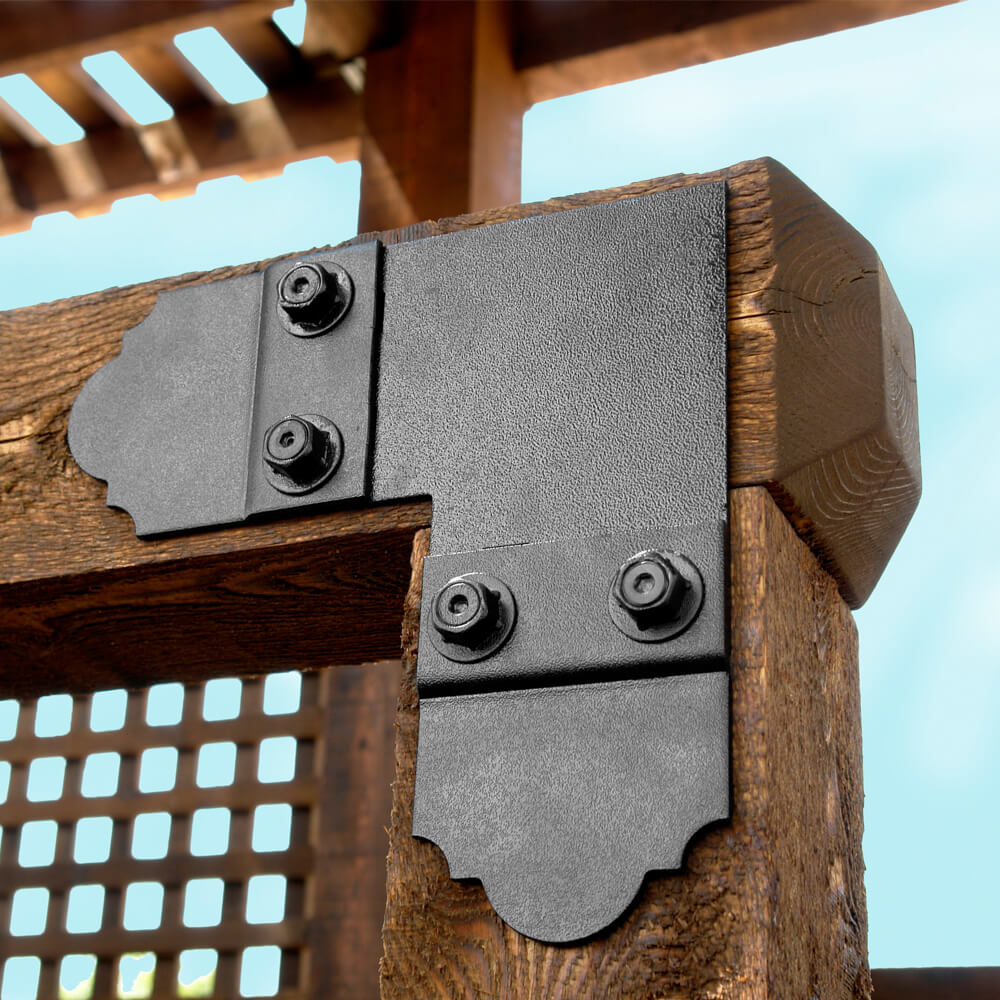 Large Outside 90 degree Plate Connector Truss Ties - OZCO