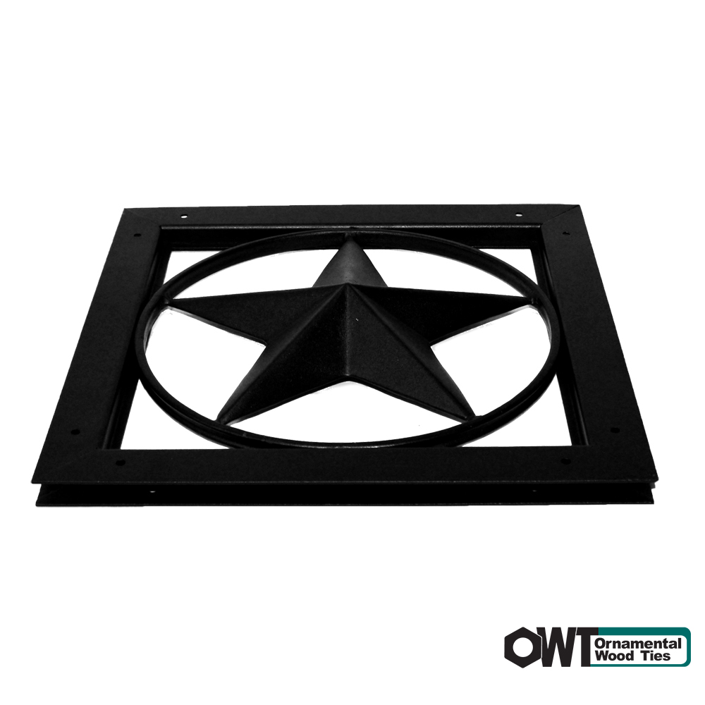 15¼ in. x 15¼ in. Star Ornament Gate Accent - OZCO Building Products